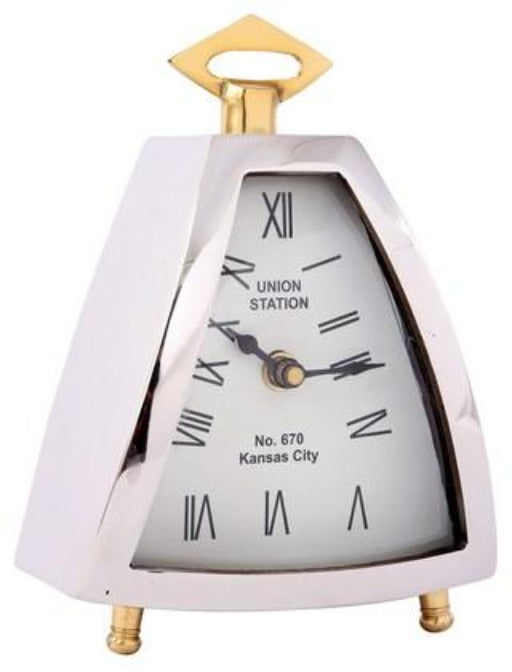 Aluminium Triangle Clock – ayra-rose